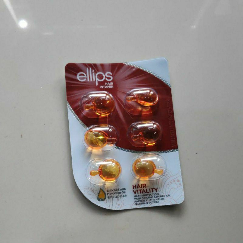Jual Ellips Vitamin Rambut isi 6 PCS Elips Hair Vit Pro Keratin Nutri ...