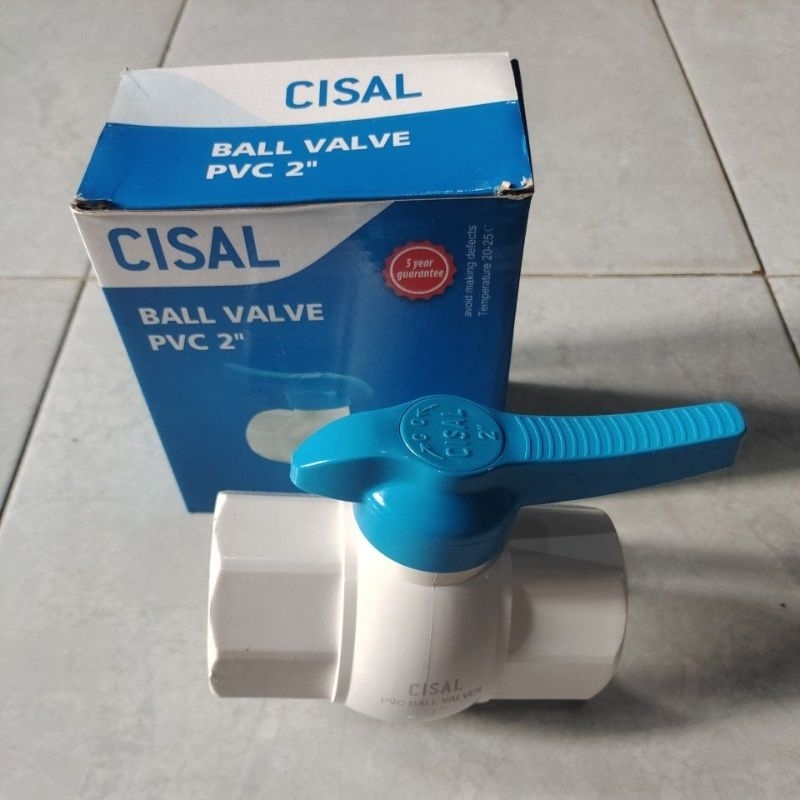 Jual Ball Valve PVC CISAL 2" / CISAL ball Valve 2" PVC | Shopee Indonesia