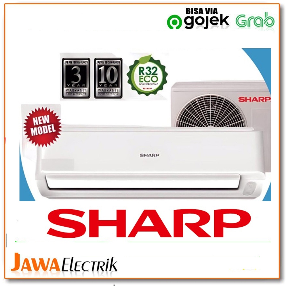 Jual AC SHARP AH-05BEY AC 1/2 PK + PASANG | Shopee Indonesia