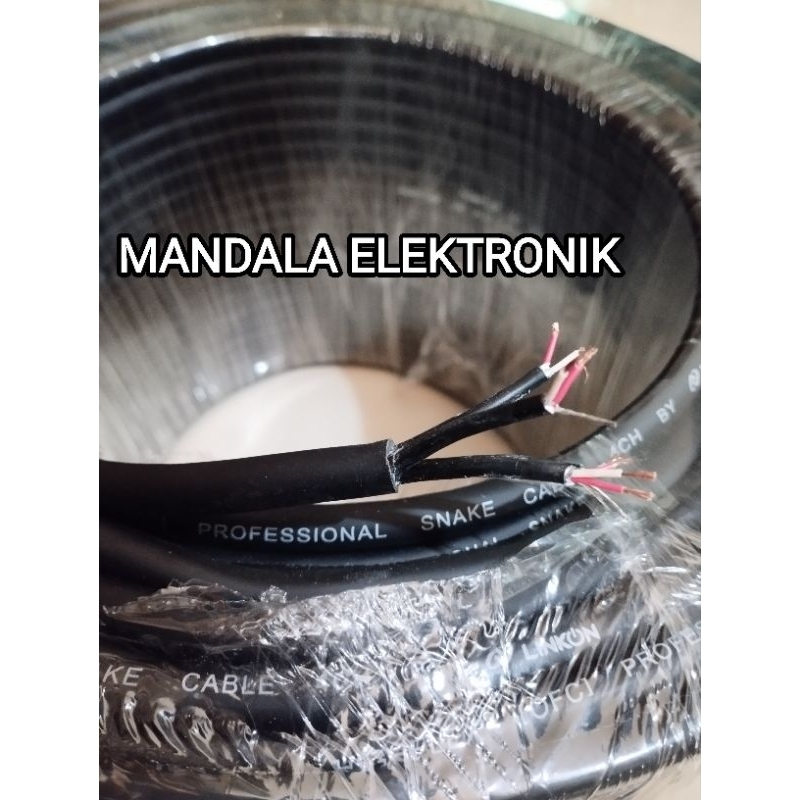 Jual kabel snake 4channel cable profesional audio snake 1rol | Shopee ...