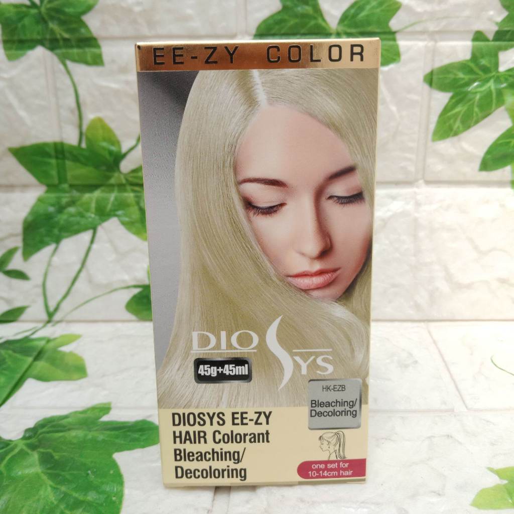 Jual Diosys Bleaching Rambut / Hair Colorant / Decoloring 45ml x 2 ...