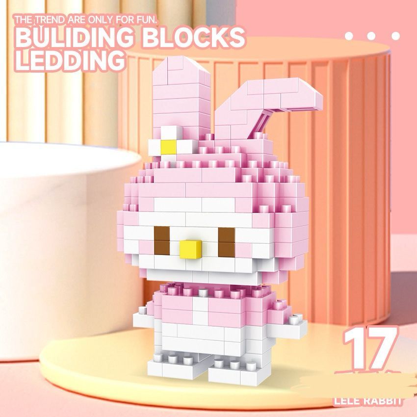 Jual [tma] Mainan Mini Brick Karakter / Balok Susun Mini / Building Box ...