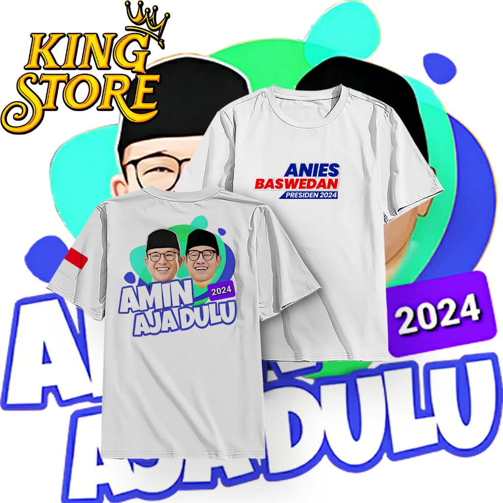 Jual AOS ANIES BASWEDAN 2024 - Baju Anis Muhaimin Cak Imin Presiden ...