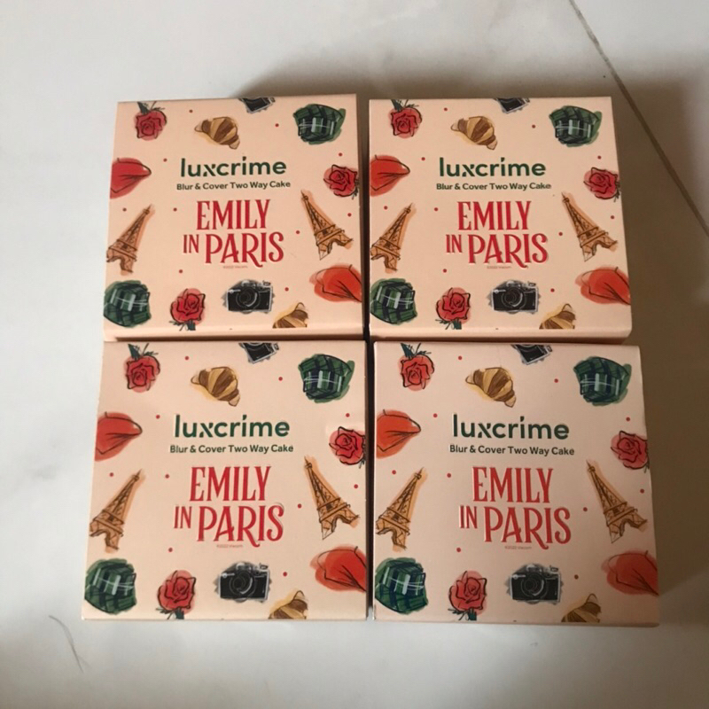Jual luxcrime two way cake emily opera | Shopee Indonesia