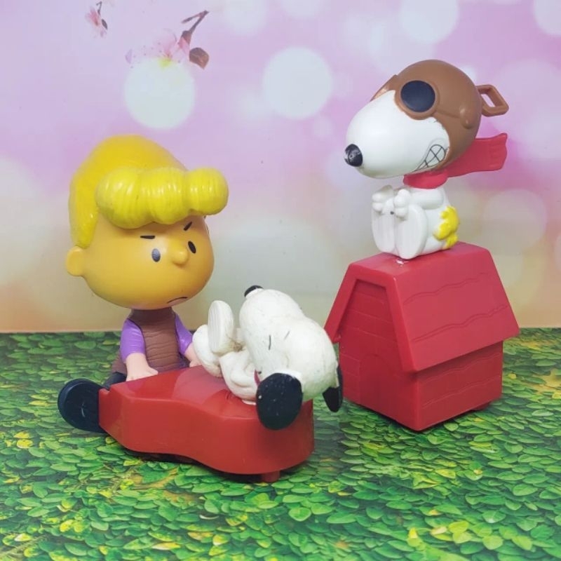 Jual Snoopy and Peanuts friend happy meal mcd kfc set 2pcs | Shopee ...