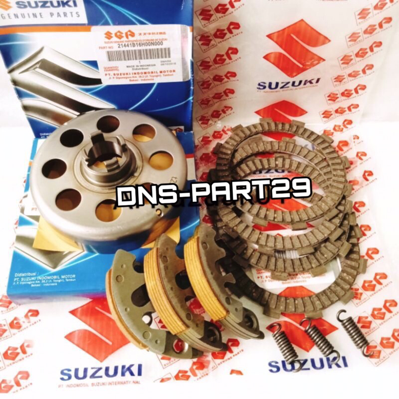 Jual PAKET MANGKOK KOPLING+GANDA+KAMPAS GANDA SMASH OLD/SMASH NEW/SHOGUN 125 SP/SMASH TITAN ...