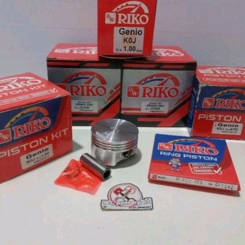 Jual PISTON KIT SEHER SET RING HONDA GENIO BEAT NEW FI INJEKSI 2020 ...