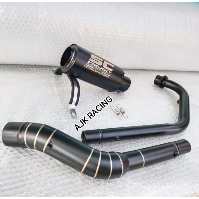 Jual Knalpot Racing Sc Project Vixion Satria Fu Cbr 150 Mx Old/New ...