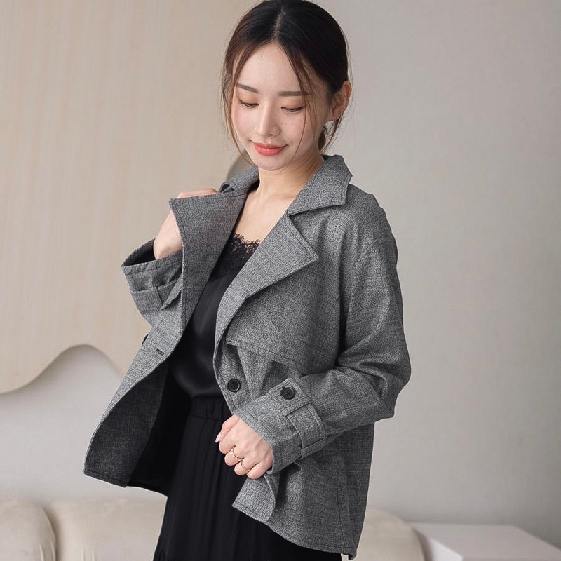 Jual HEJE - WON 이겼다 Trench Coat | Shopee Indonesia