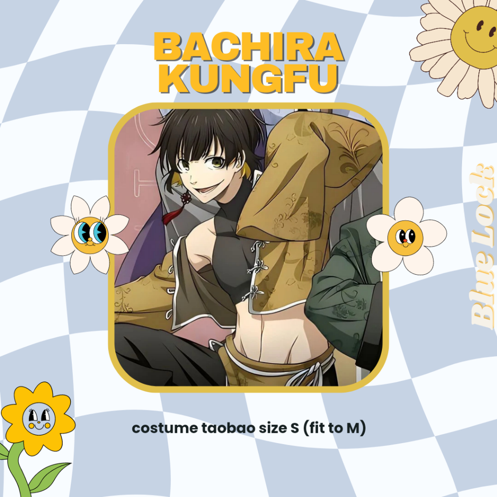 Jual sewa rental costume cosplay bachira blue lock | Shopee Indonesia