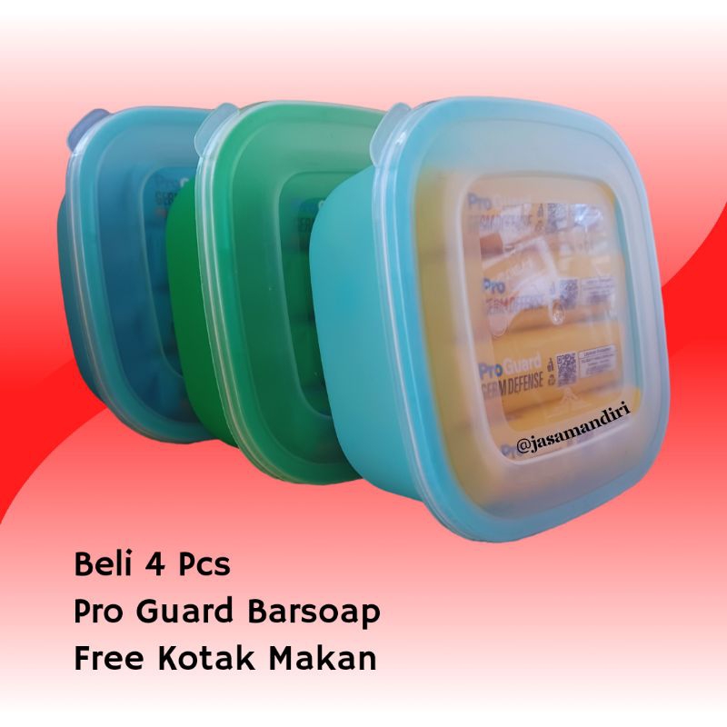 Jual (1 PCS) Pro Guard Anti Bakterial Sabun Batang (Beli 4 Gratis Kotak ...