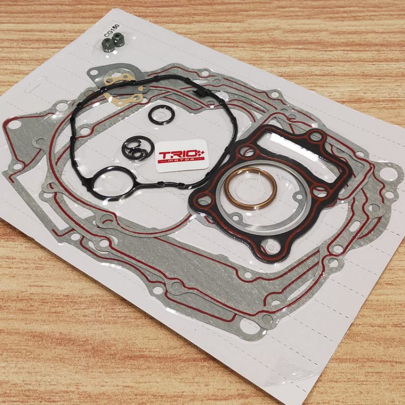 Jual gasket fullset nozomi 150cc perpak paking full set - sedia onderdil motor roda tiga viar ...
