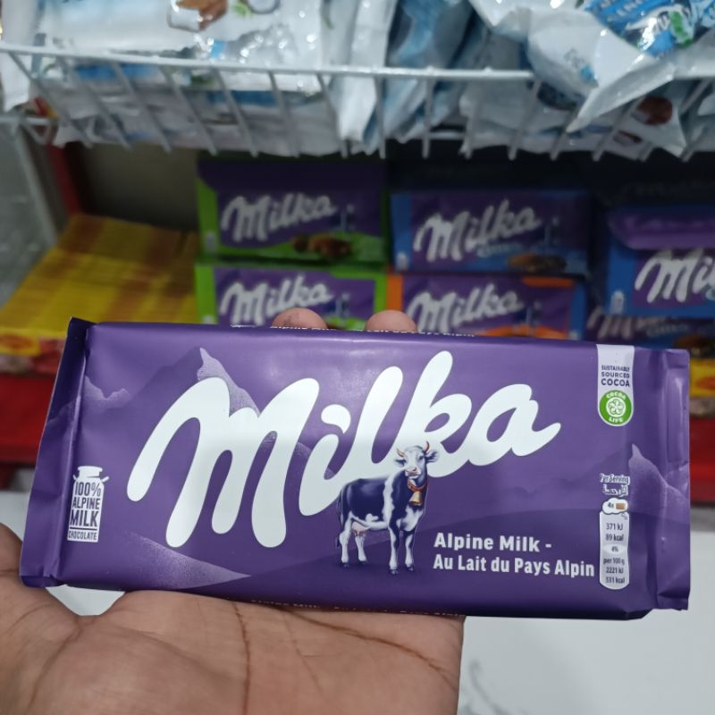 Jual coklat milka bar turkey eropa chocolate milka alpine milk oreo ...