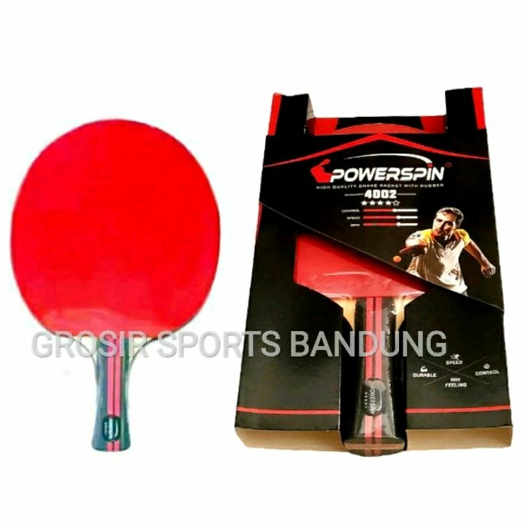 Jual BET PING PONG / BAT TENNIS MEJA POWER SPIN 4002 ORIGINAL | Shopee Indonesia