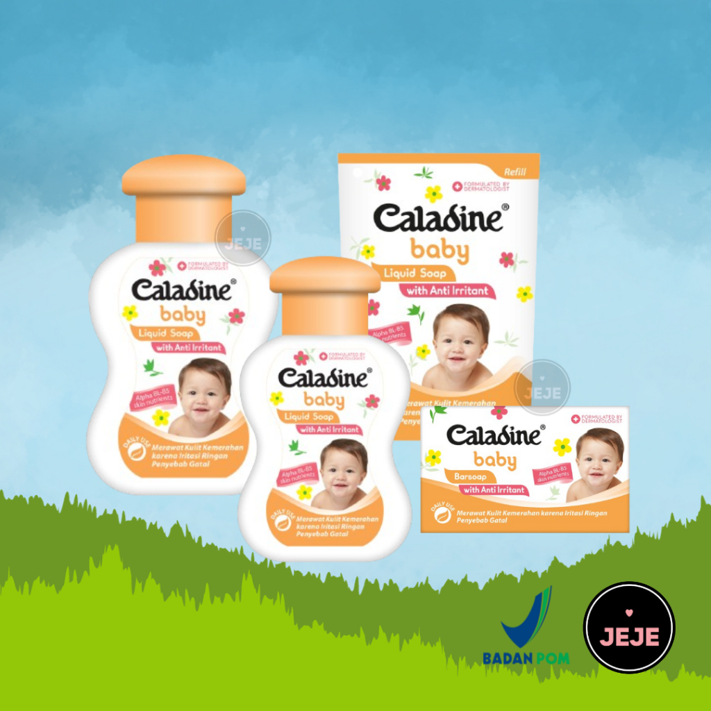 Jual Caladine Baby Liquid Soap Bottle Pouch | Bar Soap | Sabun Bayi ...