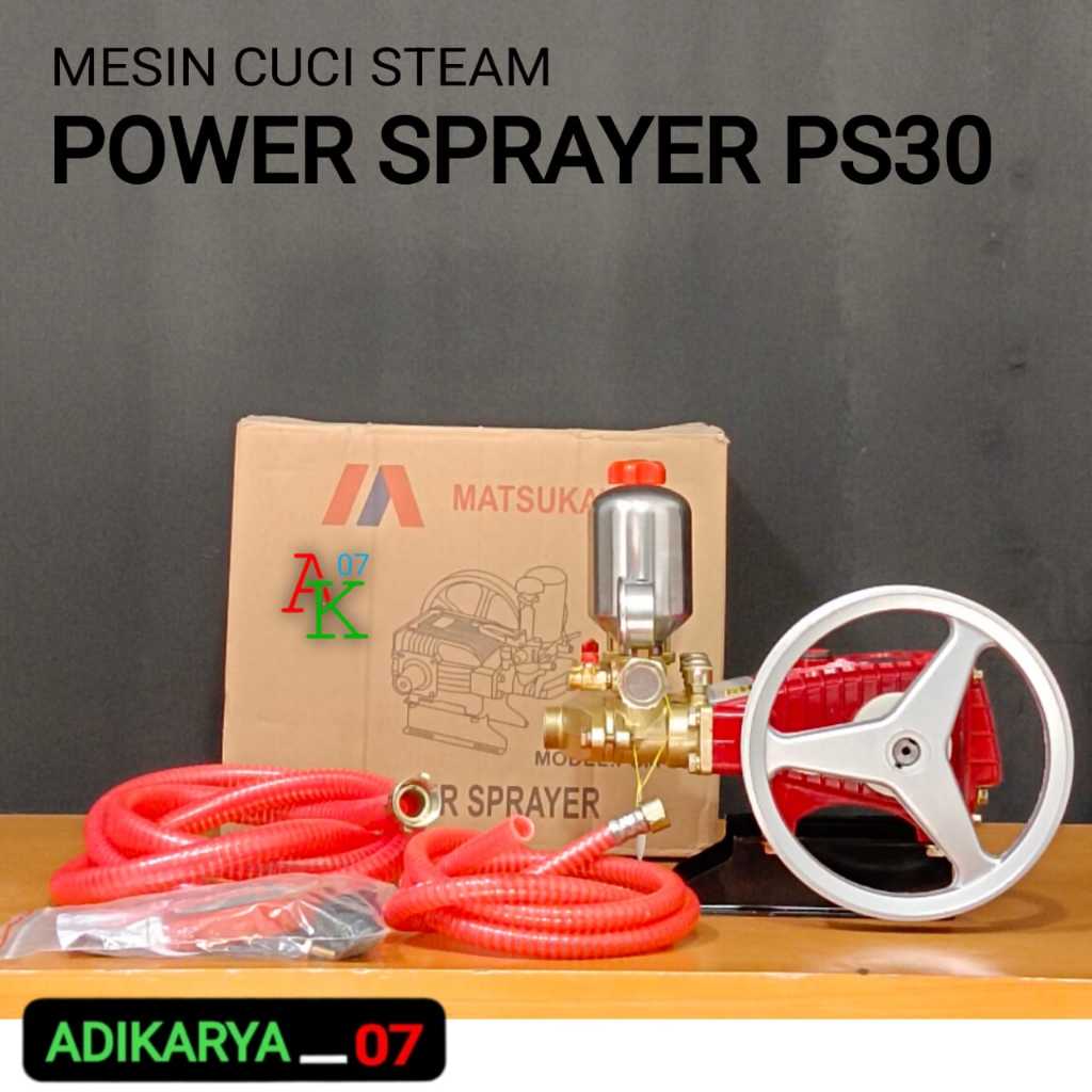 Jual Mesin Cuci Stim Power Sprayer PS22 PS30 Mesin Steam Cuci Motor ...