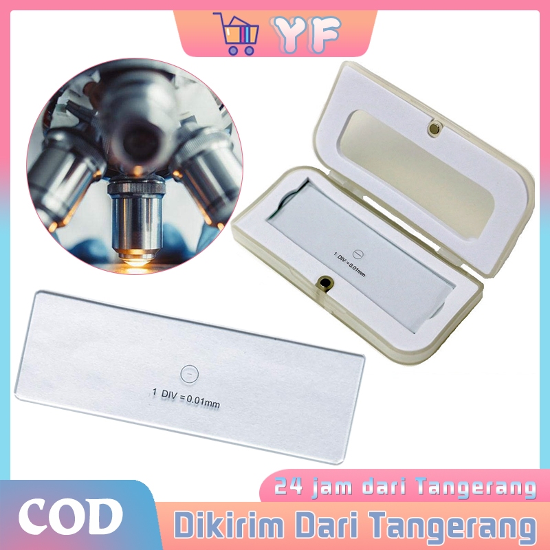 Jual Mikrometer Objektif C1 Lensa Mikroskop / Mikroskop Objektif ...