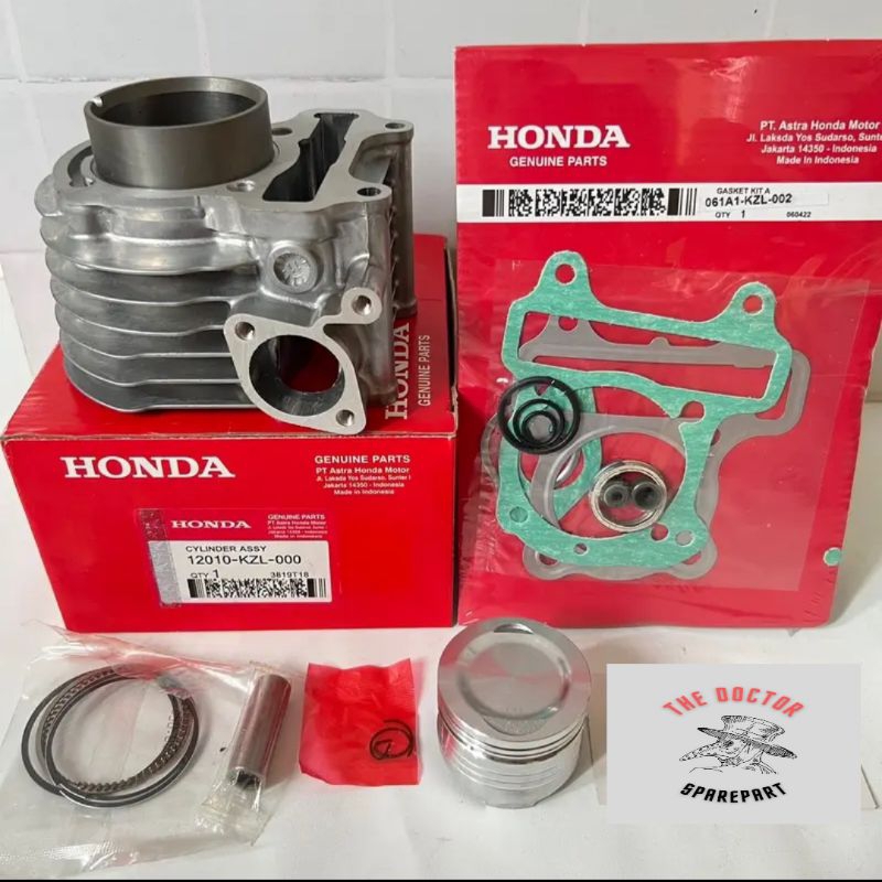 Jual Blok Seher Komplit + Top Set (KZL/K25)Buat Motor Honda Beat Fi, Scoopy Fi, Vario 110 Fi ...