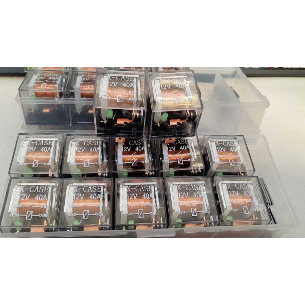 Jual Relay Klakson Kaki 4 Pin 12V 40A Horn Relay Booster Untuk Mobil ...