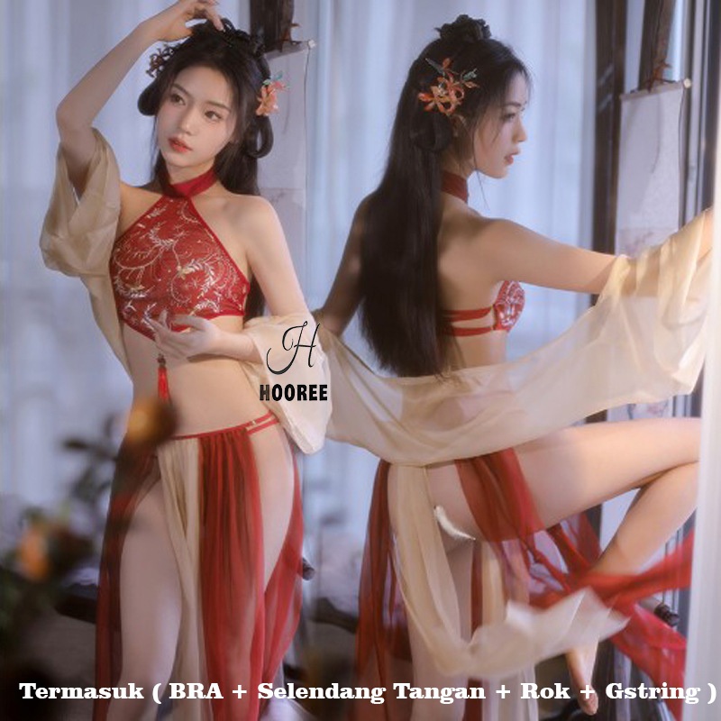 Jual Lingerie Sexy Hot Binal Cospay Costume Hanfu Dinasty Chinese Bra Oriental Baju Dinas Malam ...