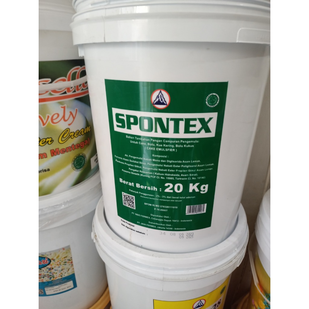 Jual SP Spontex 1kg (Pengembang kue) | Shopee Indonesia