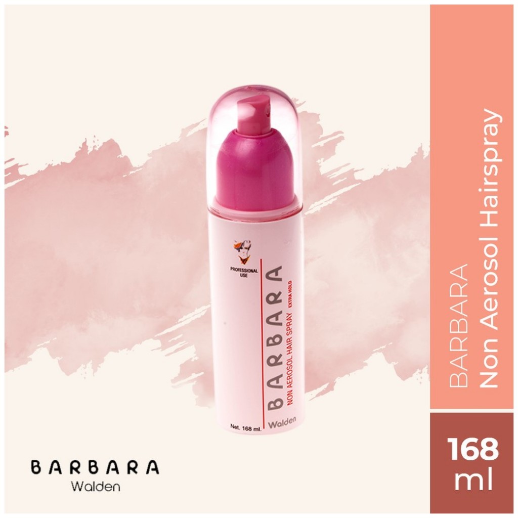 Jual Barbara walden Non aerosol hair spray extra hold 168ml | Shopee Indonesia