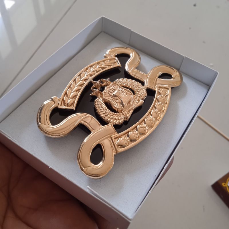 Jual emblem baret reserse reskrim dasar akrilik mika hitam | Shopee ...