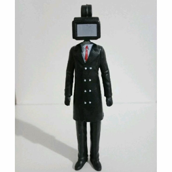 Jual Skibidi Toilet Tvman Cameraman CCTVman Figur Free Sticker | Shopee ...