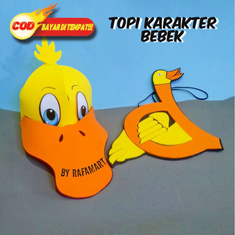 Jual TOPI KARAKTER BEBEK 3D | Shopee Indonesia