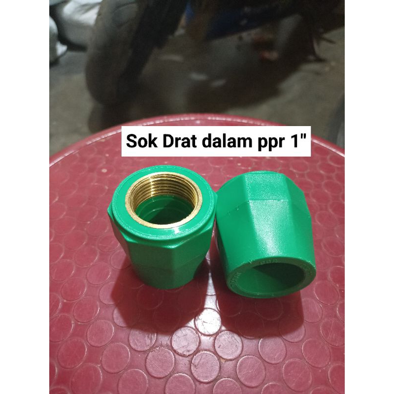 Jual Sok Drat Dalam Ppr 1"inch dn32 Female Thread Joint Piting pipa ...