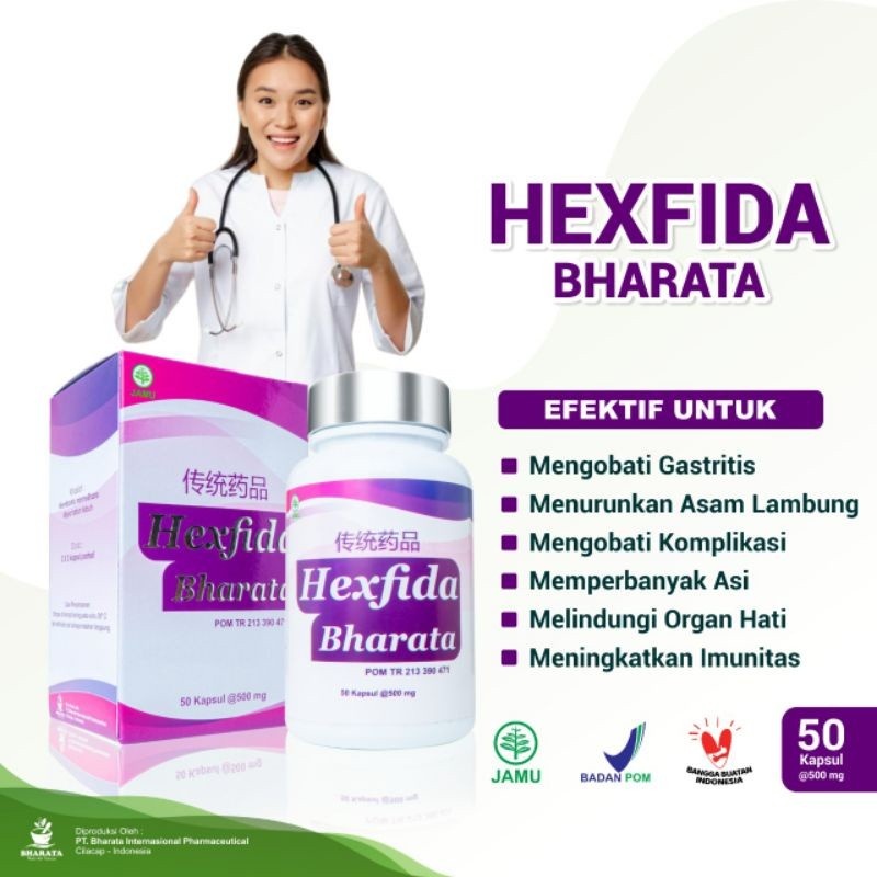 Jual OBAT Jantung berdebar Gerd Asam lambung Anxiety I HEXFIDA BHARATA ...