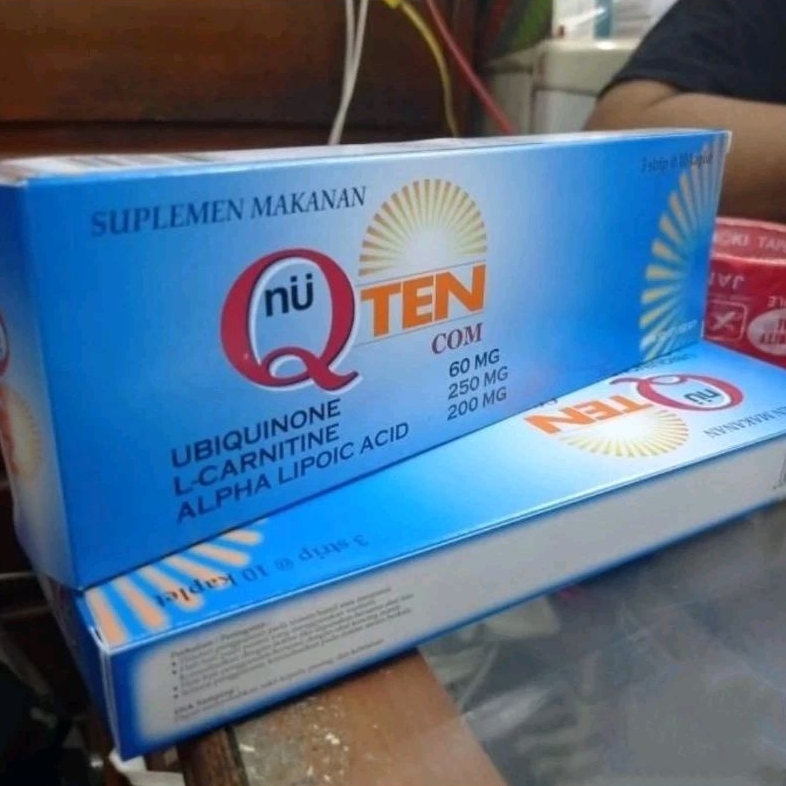 Jual NU Q TEN COM BOX 30 KAPLET | Shopee Indonesia