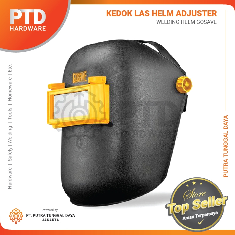 Jual Topeng Kedok Las Model Putar / Welding Helmet Adjustable Gosave ...