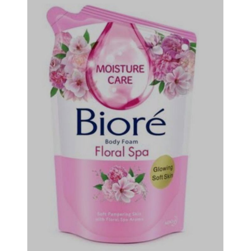 Jual Biore Sabun cair Floral Spa Pink 400ml | Shopee Indonesia