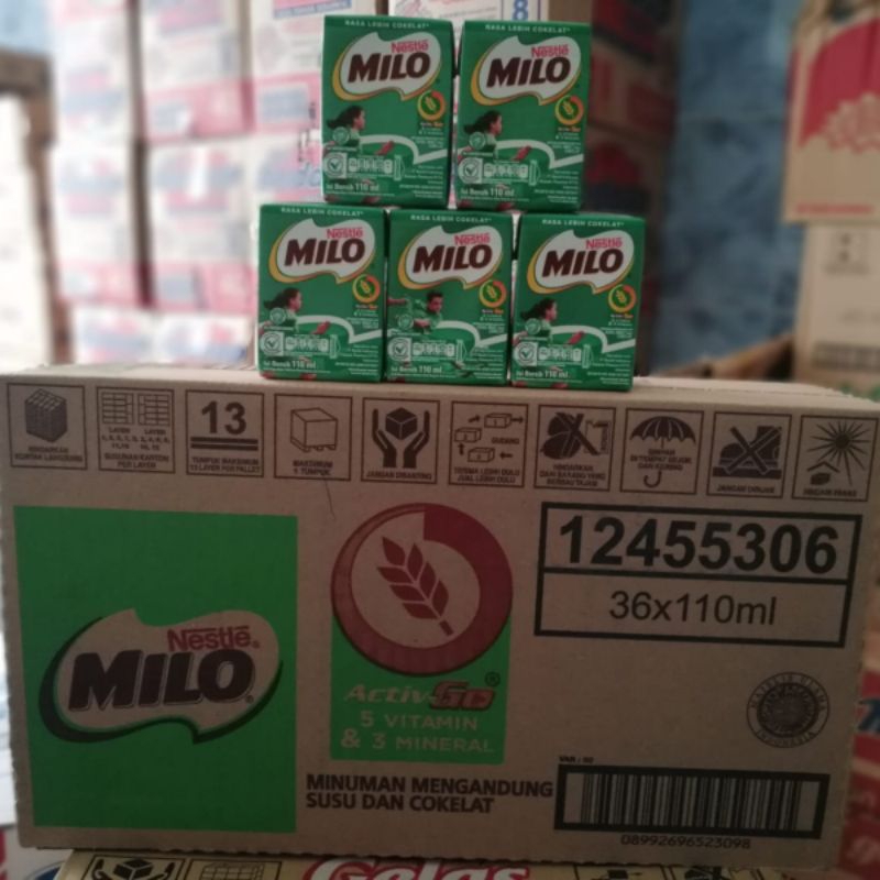 Jual Milo UHT 110ml 1dus isi 36pcs | Shopee Indonesia