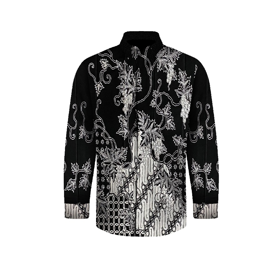 Jual BATIK SIMONET Batik Lengan Panjang Pria Premium -BTKPHTM005 ...