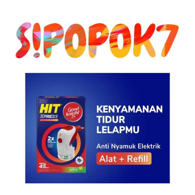 Jual Hit goodknight Xpress Alat dan reffil set obat nyamuk elektrik ...