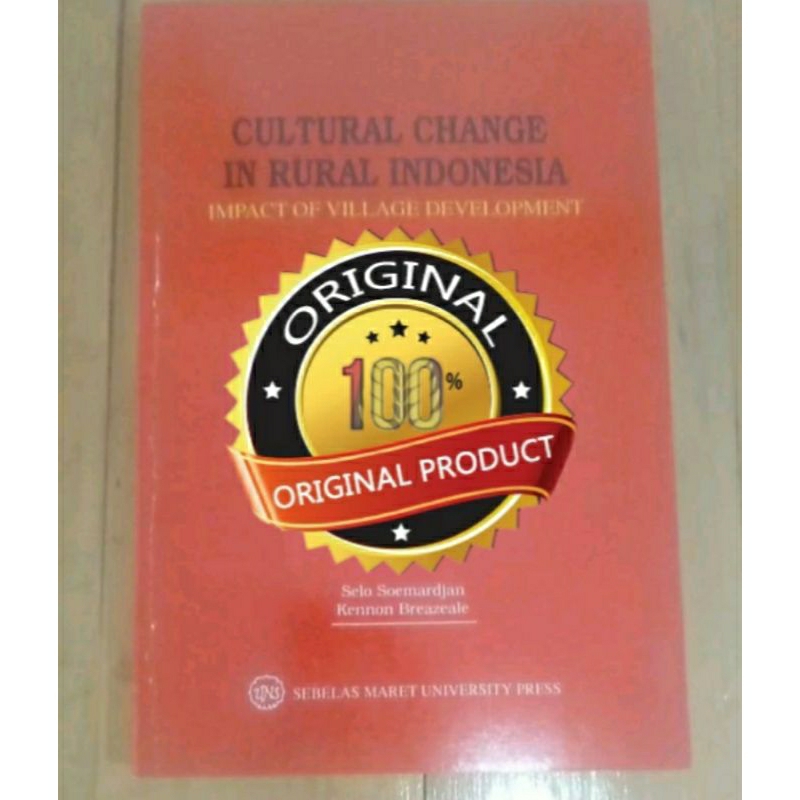 Jual CULTURAL CHANGE IN RURAL INDONESIA -;Selo Soemardjan | Shopee ...