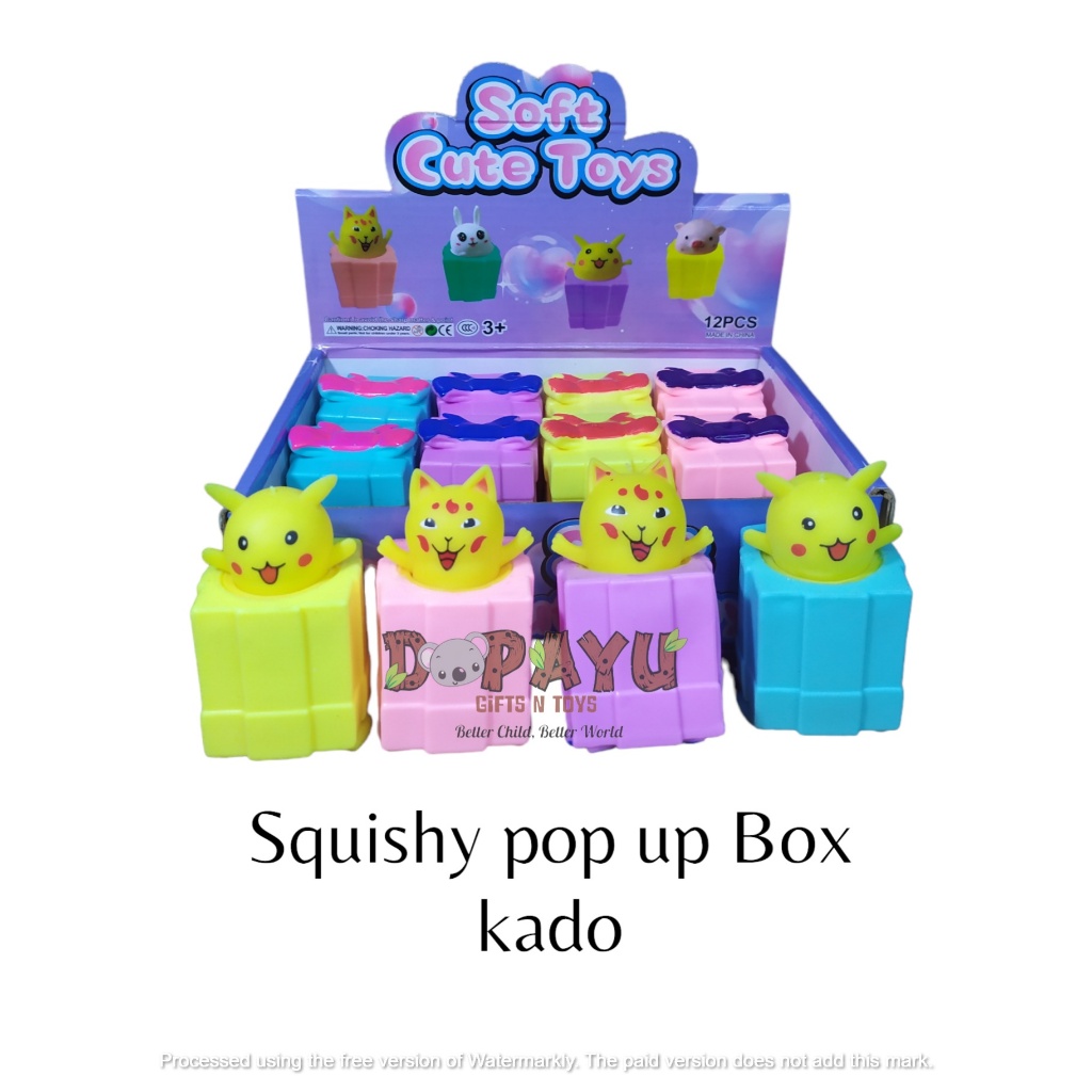 Jual Mainan Squishy Pop Up Pocket Monster Kado Pressure Stress Relief ...
