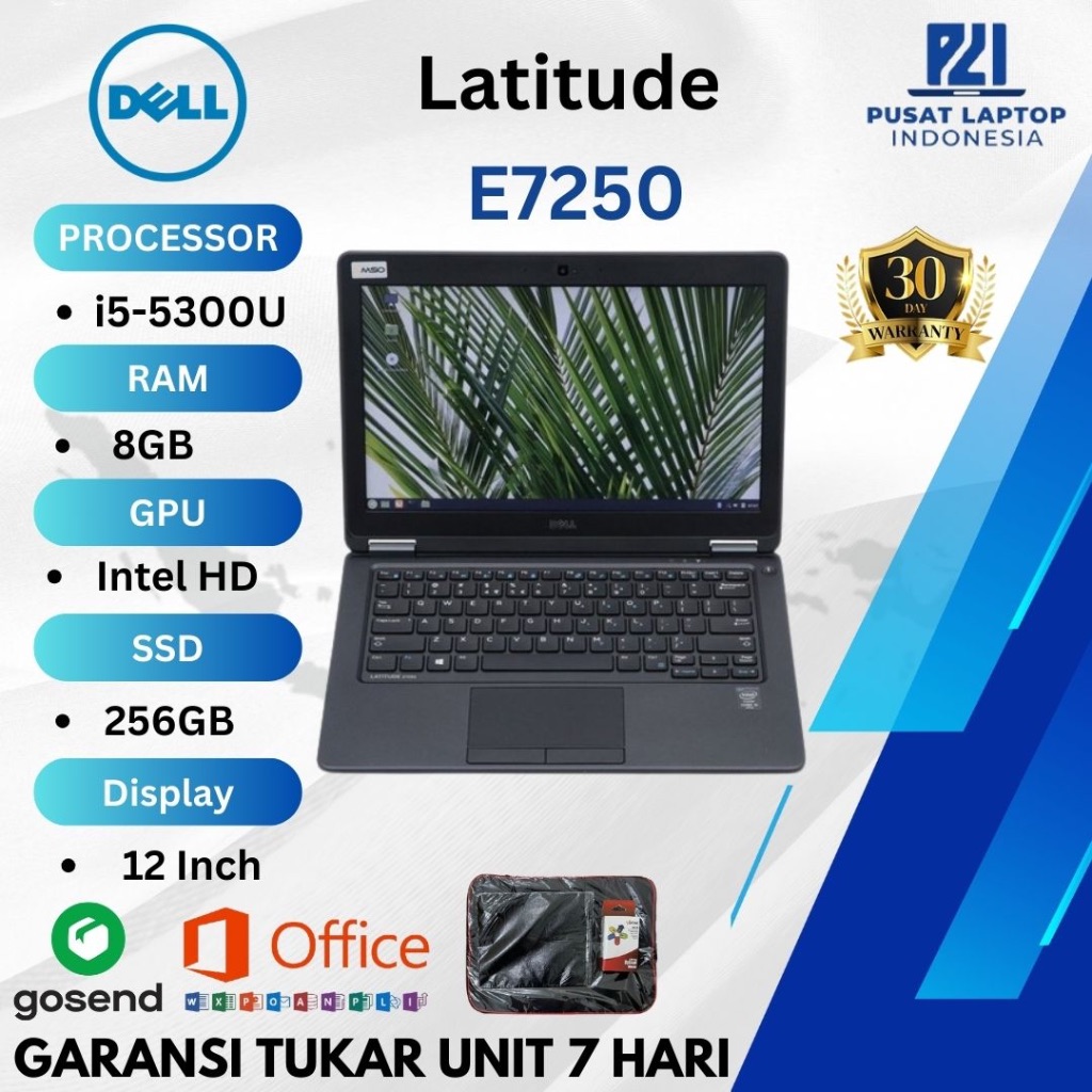 Jual Dell Latitude E7250/E7240/E7270 Intel I5 gen 5 Ram 8 Second Original | Shopee Indonesia