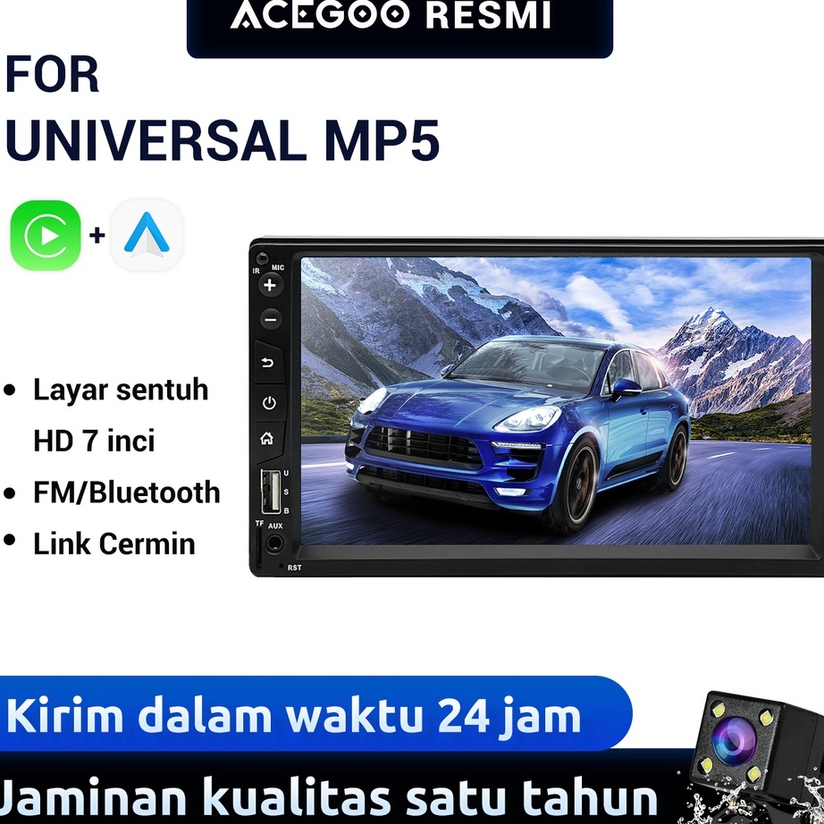 Jual TIPE ENK462 ESSGOO Head Unit 7 inch Universal 2Din Car RadioHD IOS Android Mirrorlink Mobil ...