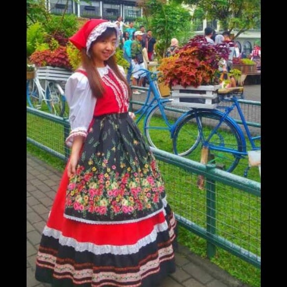 Jual Beli Lebih Bayar Kurang baju adat Belanda kostum Belanda | Shopee ...