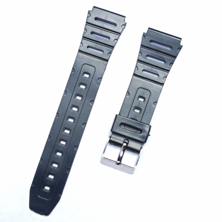 Jual strap jam tangan Casio C53 tali jam tangan Casio kalkulator murah ...