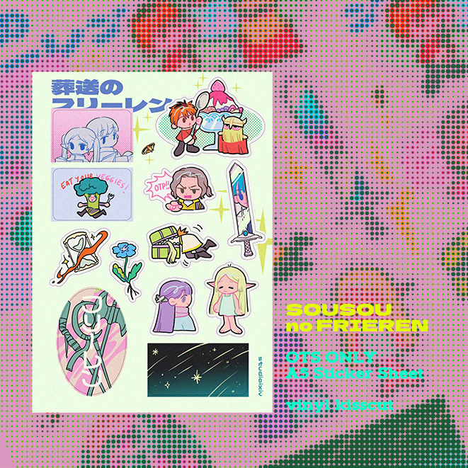 Jual FRIEREN sticker sheet | Shopee Indonesia