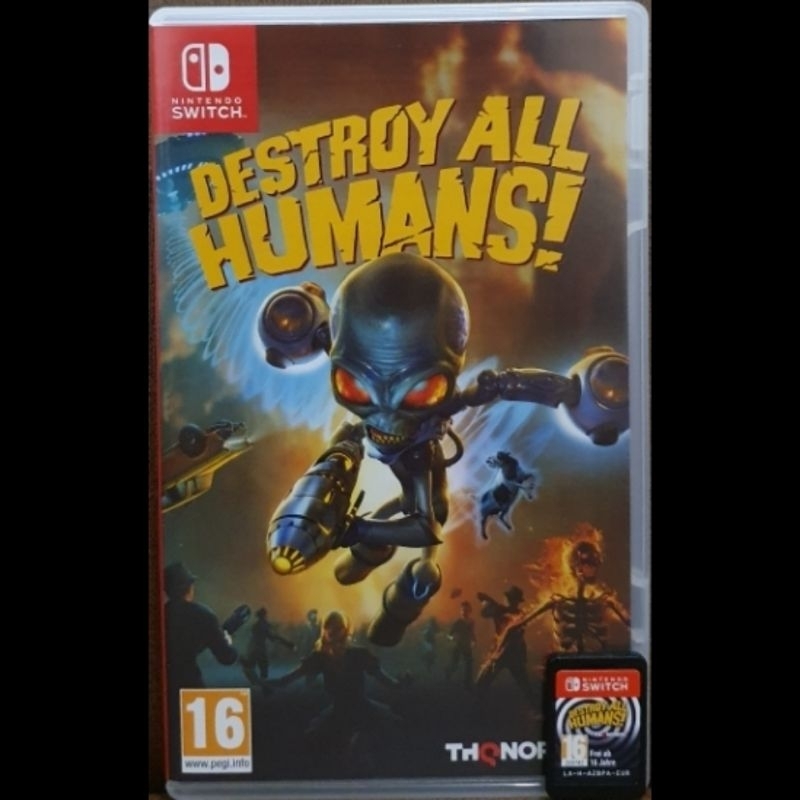 Jual Destroy All Humans Kaset Nintendo Switch | Shopee Indonesia