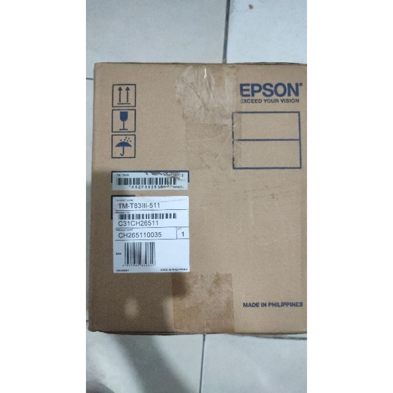 Jual Printer Kasir Thermal Epson TM-T82x-441 USB Serial Epson TM-T82x-442 LAN Network Mini ...