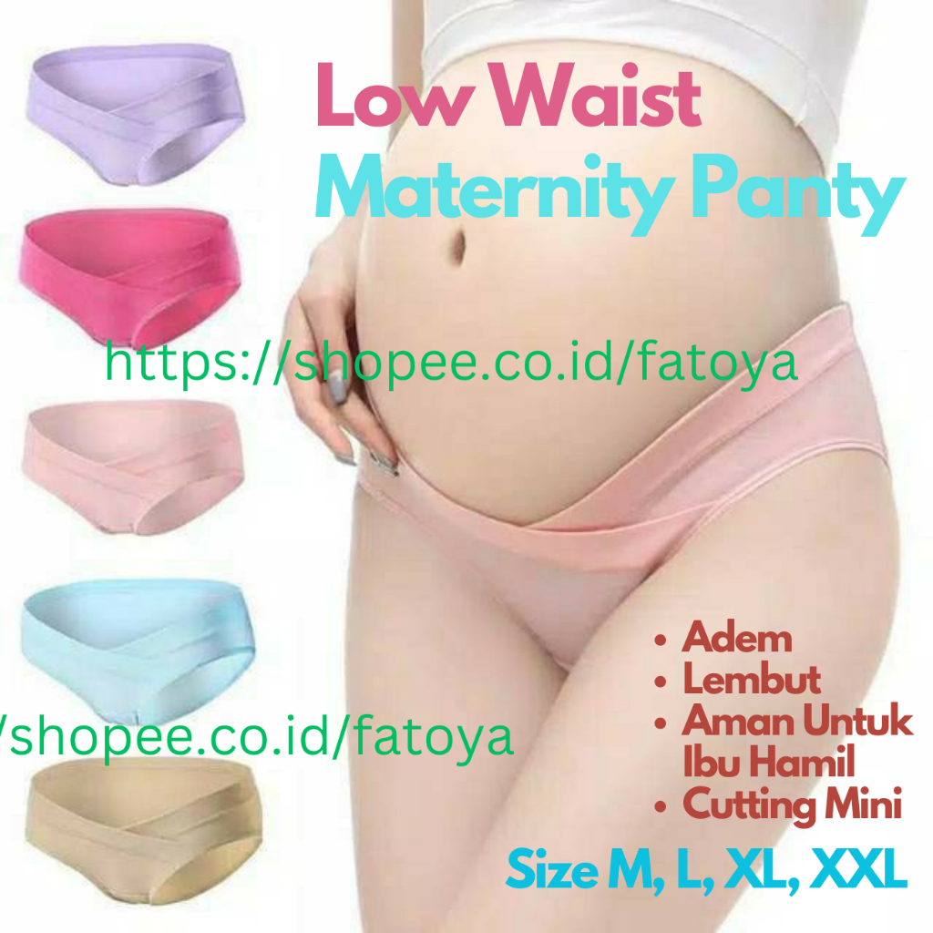 Jual Celana Dalam Hamil Seamless Cd Low Waist Maternity Panty Pakaian Dalam Ibu Hamil Motif ...