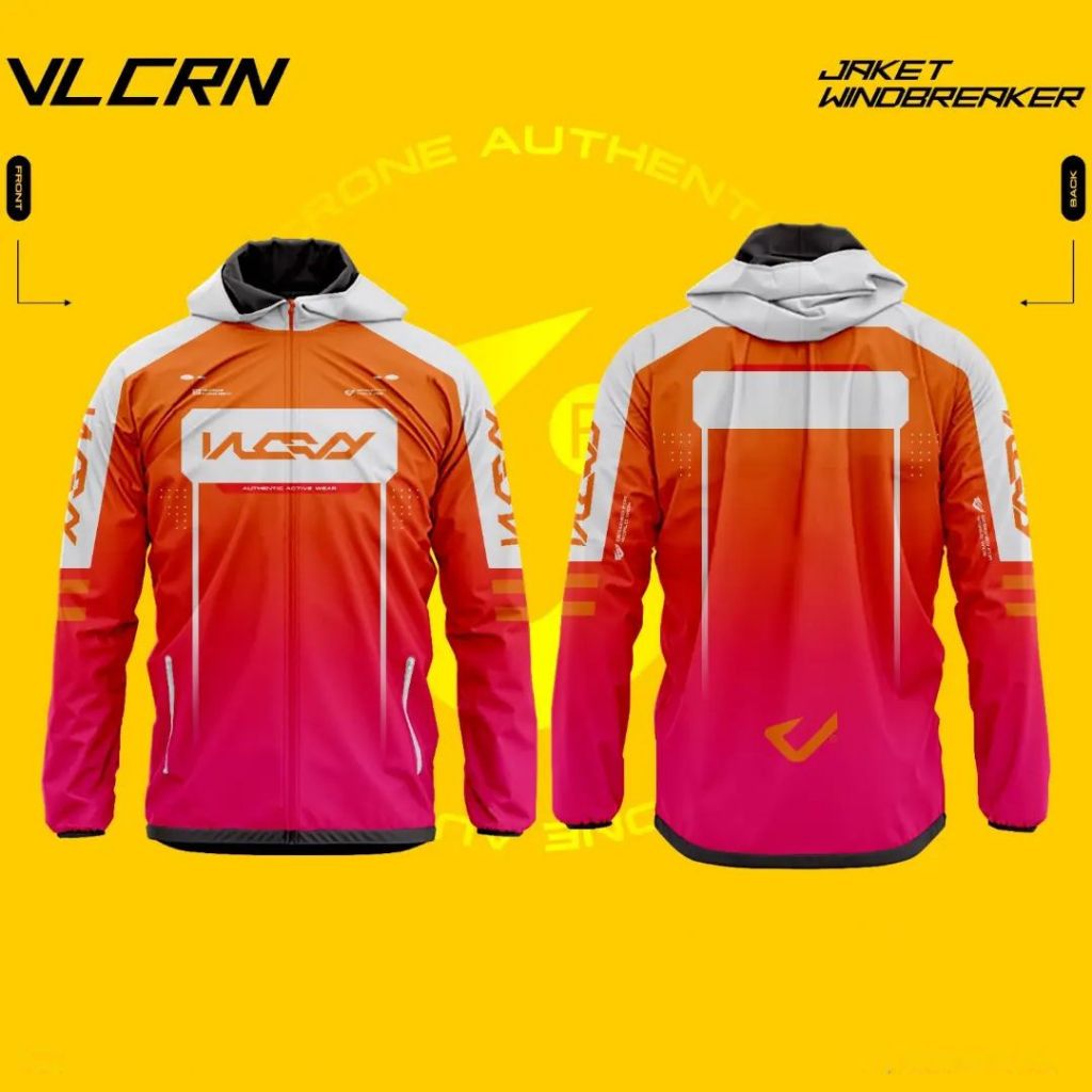 Jual JAKET WINDBREAKER JAKET WATERPROOF JACKET CUSTOM DESIGN | Shopee ...