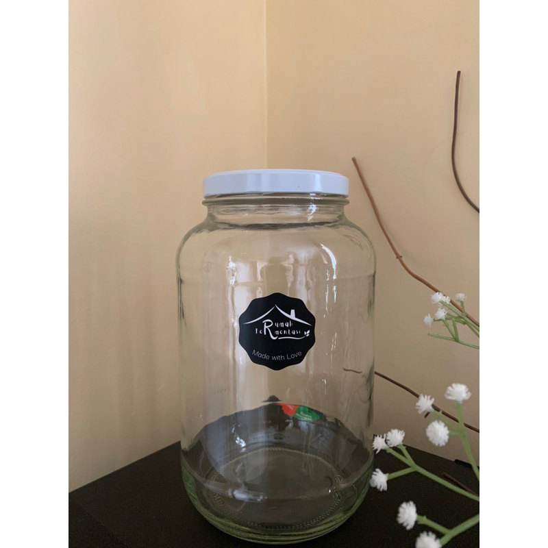 Jual TOPLES KACA 3,5LITER REKONDISI UNTUK FERMENTASI | Shopee Indonesia