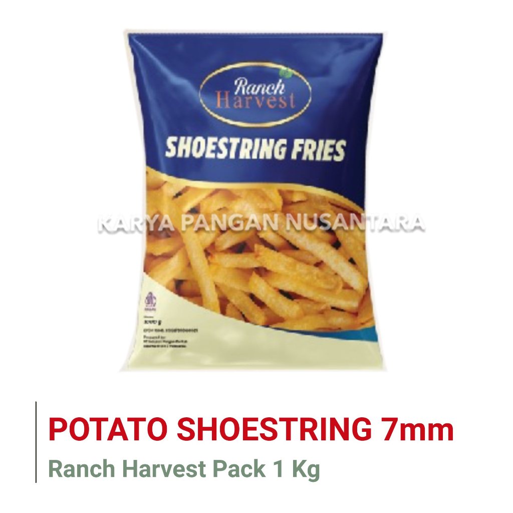 Jual FRENCH FRIES SHOESTRING FROZEN RANCH HARVEST FROZEN KENTANG BEKU ...